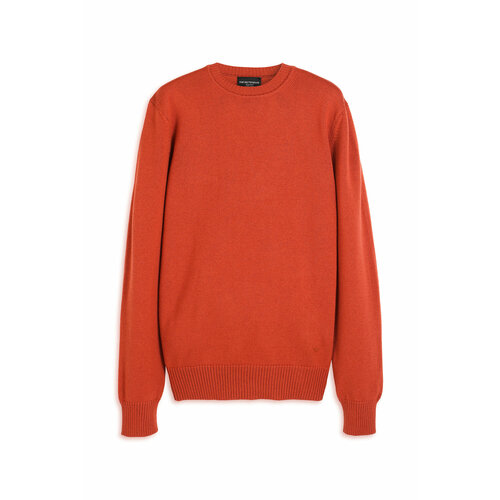 Джемпер EMPORIO ARMANI, размер 3XL, оранжевый