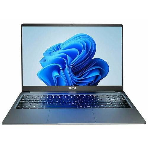 Ноутбук TECNO Megabook T1 T15DA Space Grey 4894947004988 (15.6", Ryzen 7 5800U, 16 ГБ/ SSD 512 ГБ, Radeon Graphics) Серый