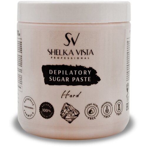 SHELKAVISTA / Сахарная паста Shelka Vista Professional hard (плотная), 1000 гр