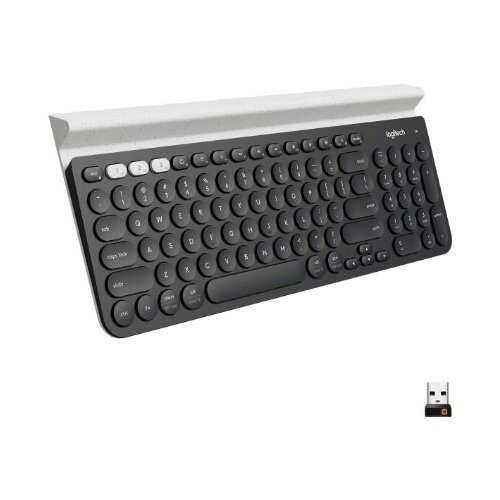 Беспроводная клавиатура Logitech K780 Multi-Device черный, русская раскладка