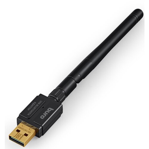 Адаптер USB Buro BU-BT532 Bluetooth 5.3+EDR class 1 100м черный