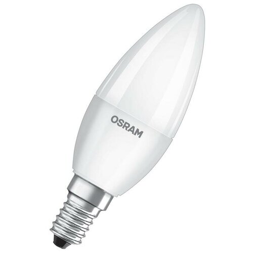 Лампа светодиодная LED Value LVCLB60 7SW/840 7Вт свеча матовая E27 230В 10х1 RU OSRAM 4058075579477