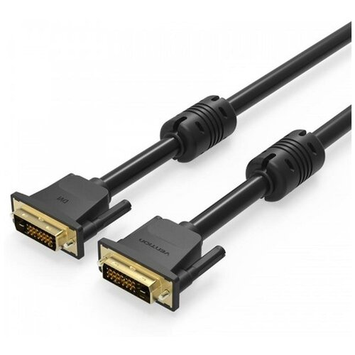 Кабель VENTION DVI-D Dual link 25M/25M с ферритовыми фильтрами - 1.5 м.