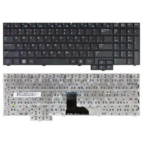 Клавиатура для ноутбука Samsumg NP-R528-DS01UA черная