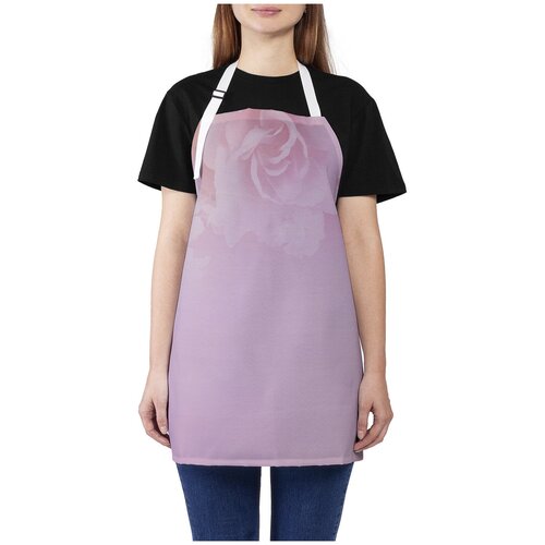 Фартук женский для готовки JoyArty "Градиентные розы", универсальный размер