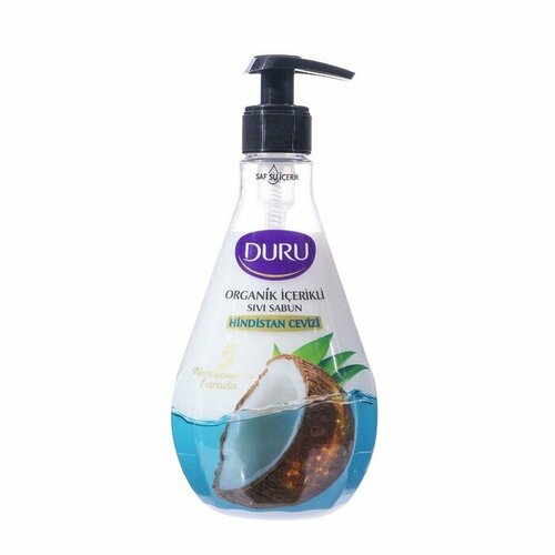 Жидкое мыло DURU Кокос, 500 мл (комплект из 3 шт)