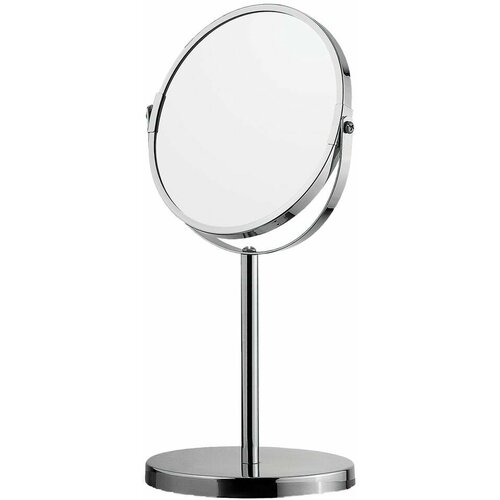 Зеркало настольное Brabix двустороннее с увеличением диаметр 17см х3шт