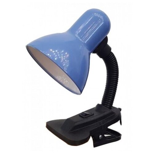 Лампа офисная GENERAL LIGHTING GTL-023-60-220, E27, 60 Вт, голубой