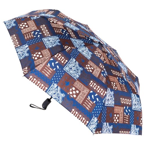 Зонт Zemsa, коричневый, синий