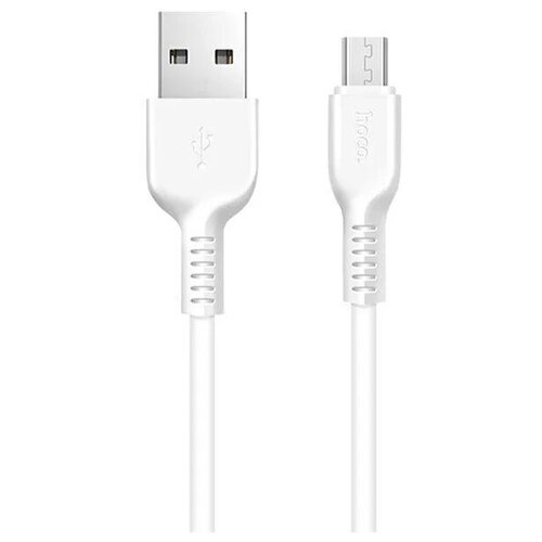 HOCO / Кабель для зарядки / Кабель для зарядки Micro USB 2.4А белый X13