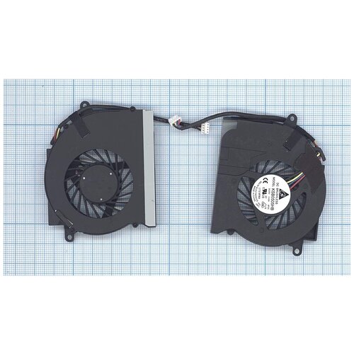 Вентилятор (кулер) для ноутбука HP AD6005HX-GEB KAT10 (4pin) VER-2