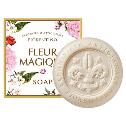 Новая Заря Женский Магический цветок (Fleur Magique) Мыло туалетное в футляре 100г