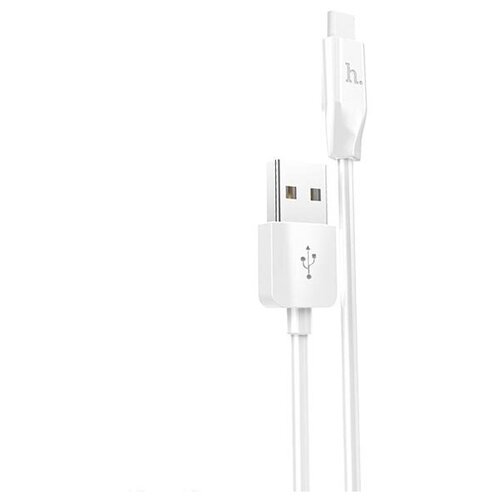 Кабель USB HOCO X1 Rapid, USB - Type-C, 2.1А, 1м, белый