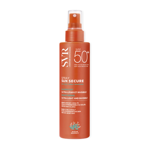 SVR безопасное солнце Увлажняющий спрей SPF 50+, 200 мл