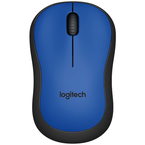 Беспроводная мышь Logitech M220 Silent, синий