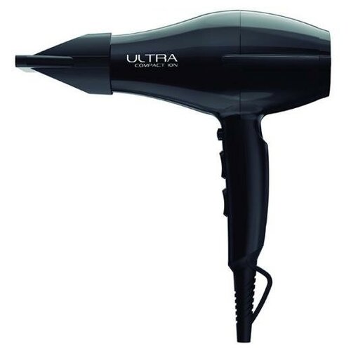 Электрофен Ga.Ma Ultra Compact Ion – JC для волос, черный, 2200 Вт