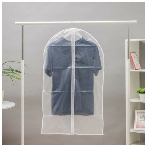 Чехол для одежды «Воздушные шары», 60×100 см, PEVA, дизайн микс./В упаковке штук: 1
