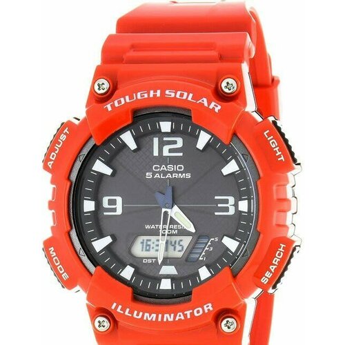 Наручные часы CASIO Collection Men AQ-S810WC-4A, красный, черный