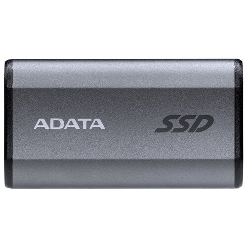 1 ТБ Внешний SSD ADATA Elite SE880, USB 3.2 Gen 2 Type-C, титановый серый