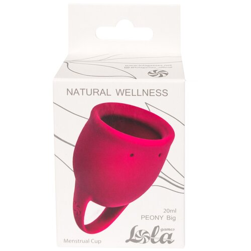 Lola games  Менструальная чаша Natural wellness, Peony