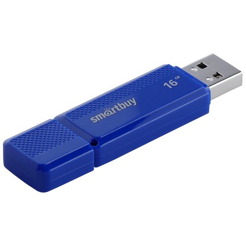 Флешка SmartBuy Dock USB 2.0 16 ГБ, 1 шт., синий