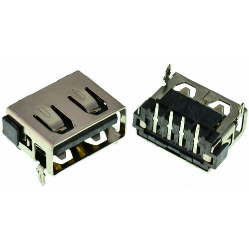 Разъем USB 2.0 / на плате / 10 x10mm / обратный / без юбки / Lenovo G480