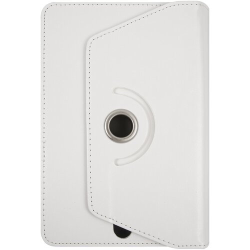Универсальный защитный чехол-книжка для планшетов с поворотным механизмом 7 дюймов, белый