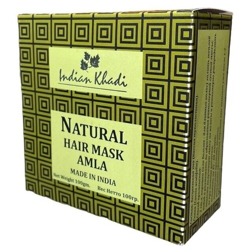 Маска-убтан для волос Амла (порошок) Indian Khadi 100 г