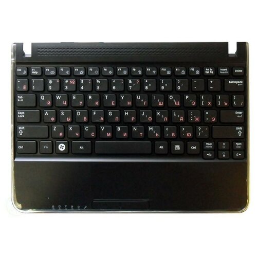 Клавиатура для ноутбука Samsung N210 N220 топ-панель черная