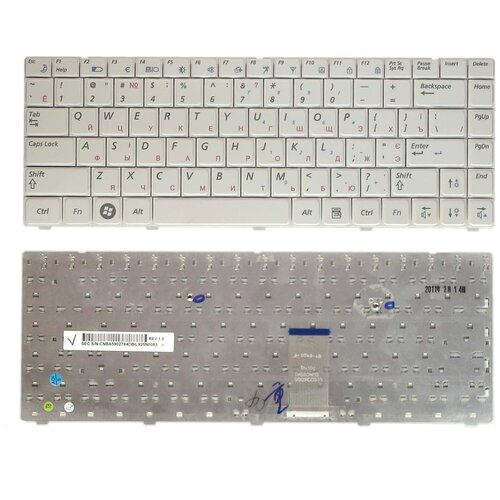 Клавиатура для ноутбука Samsumg R430-JA02 белая
