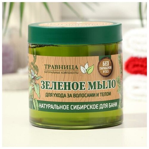 Мыло банное Day Spa густое, зеленое, 500 мл 7338969