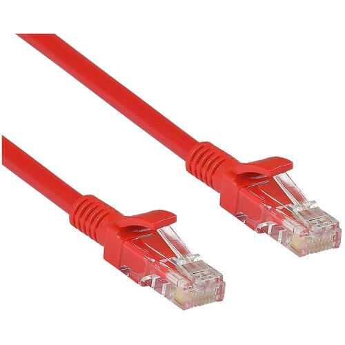 Патч-корд ExeGate UTP-RJ45-RJ45-C6-2M-RD, 2м (EX282028RUS)