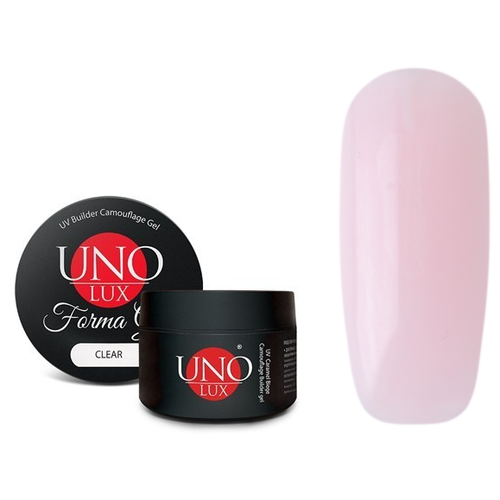 Uno Lux, Forma Gel - моделирующий камуфлирующий гель (Cold Pink), 15 гр
