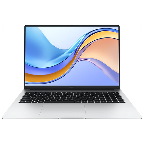 16" Ноутбук Honor MagicBook X 16 (2022), 1920х1200, Intel Core i5-1235U 1.3 ГГц, RAM 16 ГБ, SSD 512 ГБ, Intel Iris Xe Graphics, ледниковое серебро