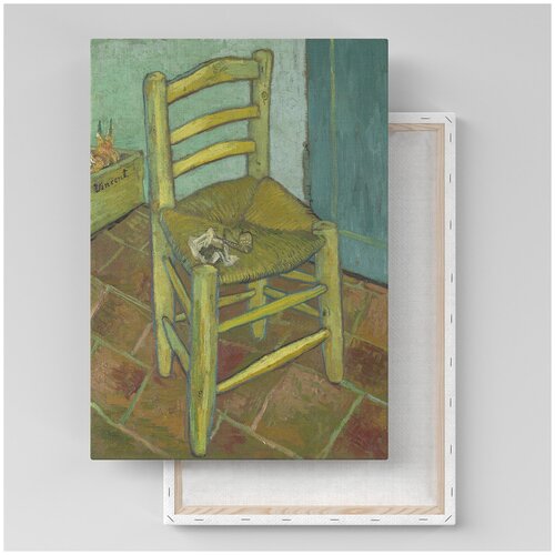 Картина на холсте с подрамником / Van Gogh / Ван Гог - Кресло Ван Гога