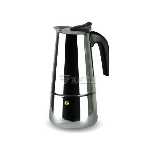 Кофеварка KELLI KL-3018 гейзерная стальной