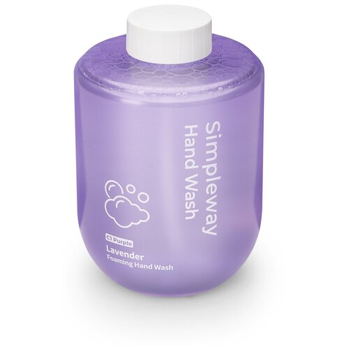SimpleWay Сменное жидкое мыло для сенсорного дозатора фиолетовое 300 мл