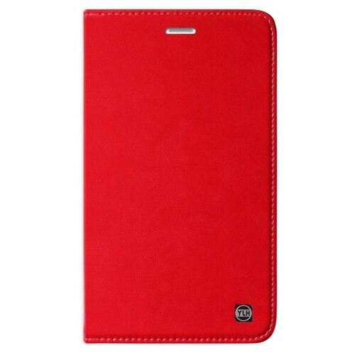 Премиальный элитный чехол-книжка MyPads из качественной импортной кожи с мульти-подставкой для Huawei MediaPad M2 7.0 (PLE-703L) красный