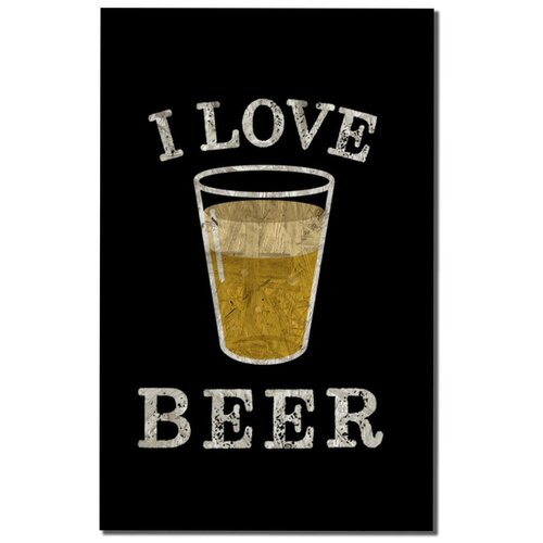 Картина на рельефной доске интерьер кафе ресторан бар алкоголь пиво - 5515