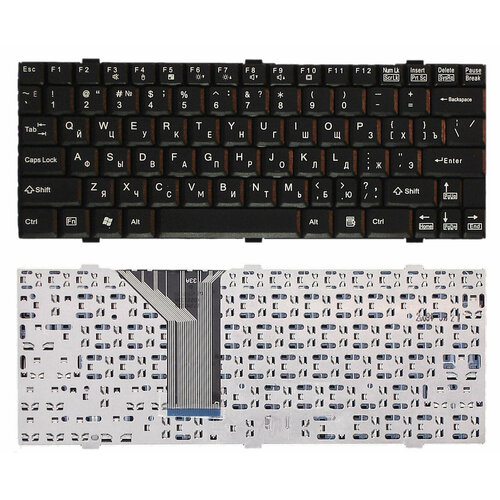 Клавиатура для Fujitsu-Siemens LifeBook B3020D черная