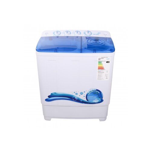 Активаторная стиральная машина Optima МСП-75П, белый/синий