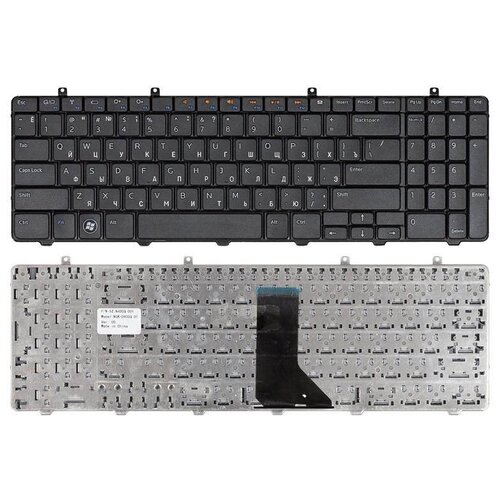 Клавиатура для ноутбука Dell UM6 черная