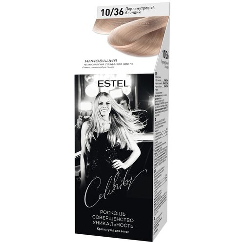 ESTEL Celebrity краска-уход для волос, 10/36 перламутровый блондин