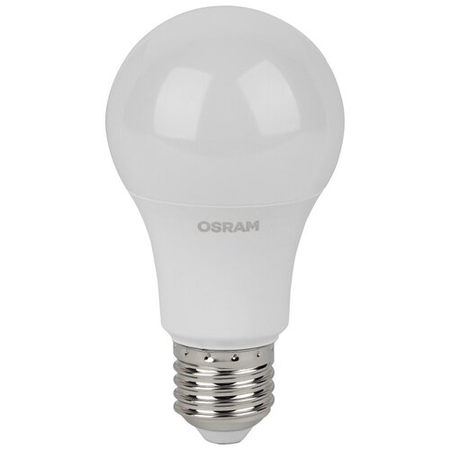 Светодиодная лампа OSRAM LED Value, A, E27, 800Лм, 10Вт, замена 75Вт, 4000К, нейтральный белый свет 4058075578852