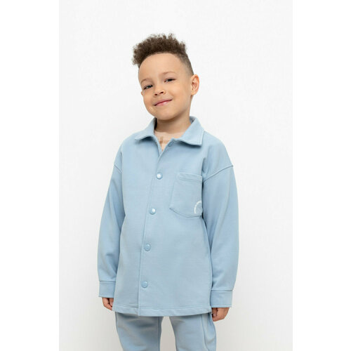 Куртка crockid КР 302254/пыльно-синий к432, размер 56/110, голубой