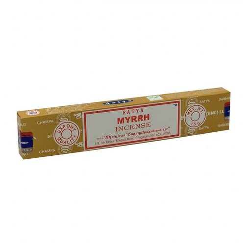 Благовоние Мирра (Myrrh) Satya | Сатья 15г