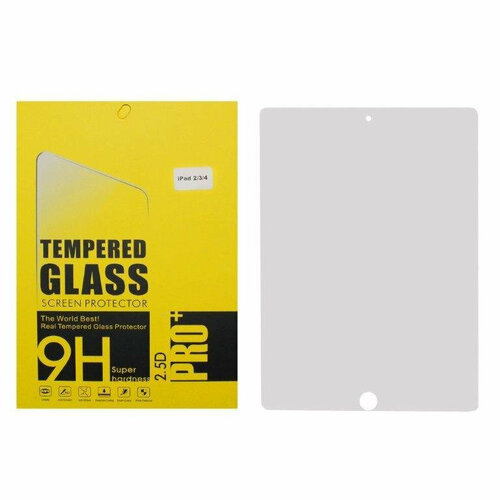 Защитное стекло для iPad 2/3/4 0.3мм 2.5D