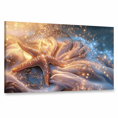 Интерьерная картина 100х60 "Магия морской звезды"