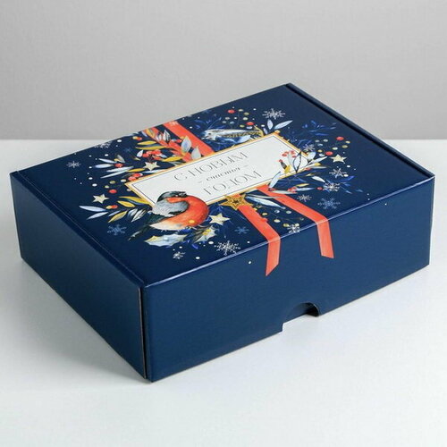 Складная коробка "Теплоты", 30.7 x 22 x 9.5 см