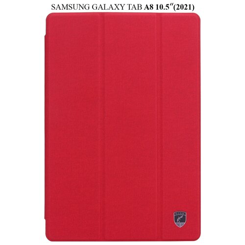 Чехол книжка для Samsung Galaxy Tab A8 10.5" (2021) SM-X200 / SM-X205, G-Case Magnetic, красный